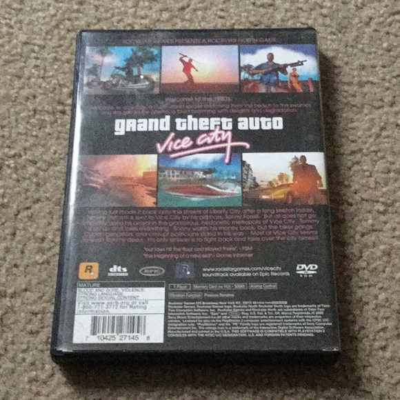 Sony | Video Games & Consoles | Grand Theft Auto Vice City | Poshmark